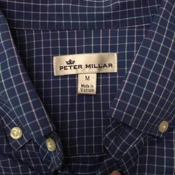 Peter Millar | Shirts | Peter Miller Long Sleeve Button Up | Poshmark